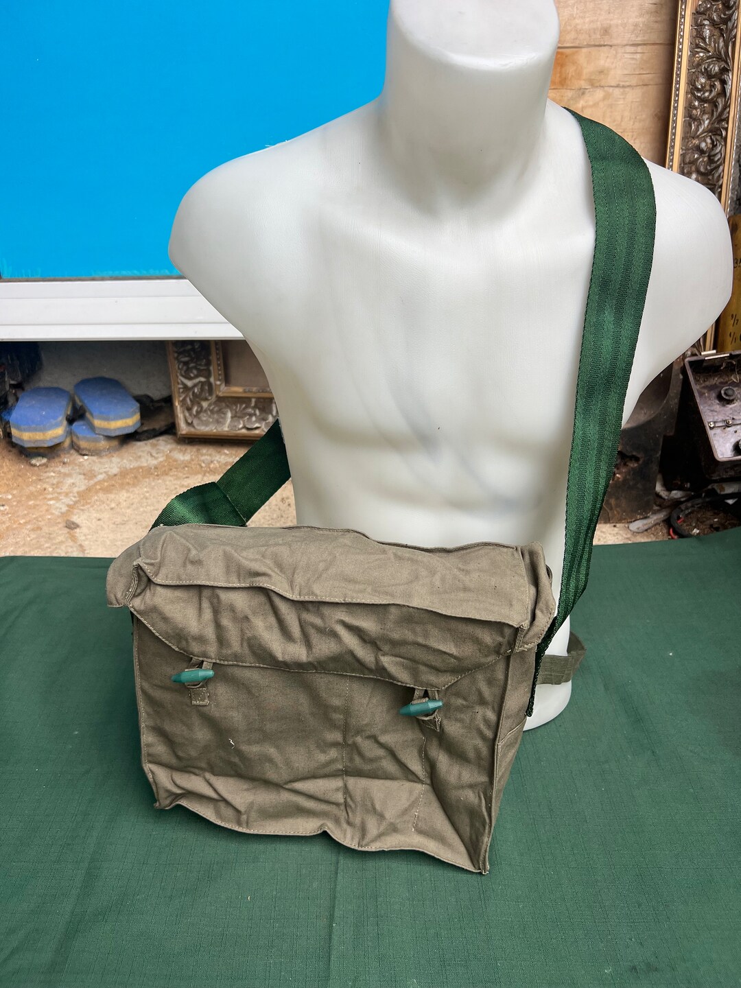 Genuine Military Army Shoulder Bag Haversack Rucksack Brand New Vintage ...