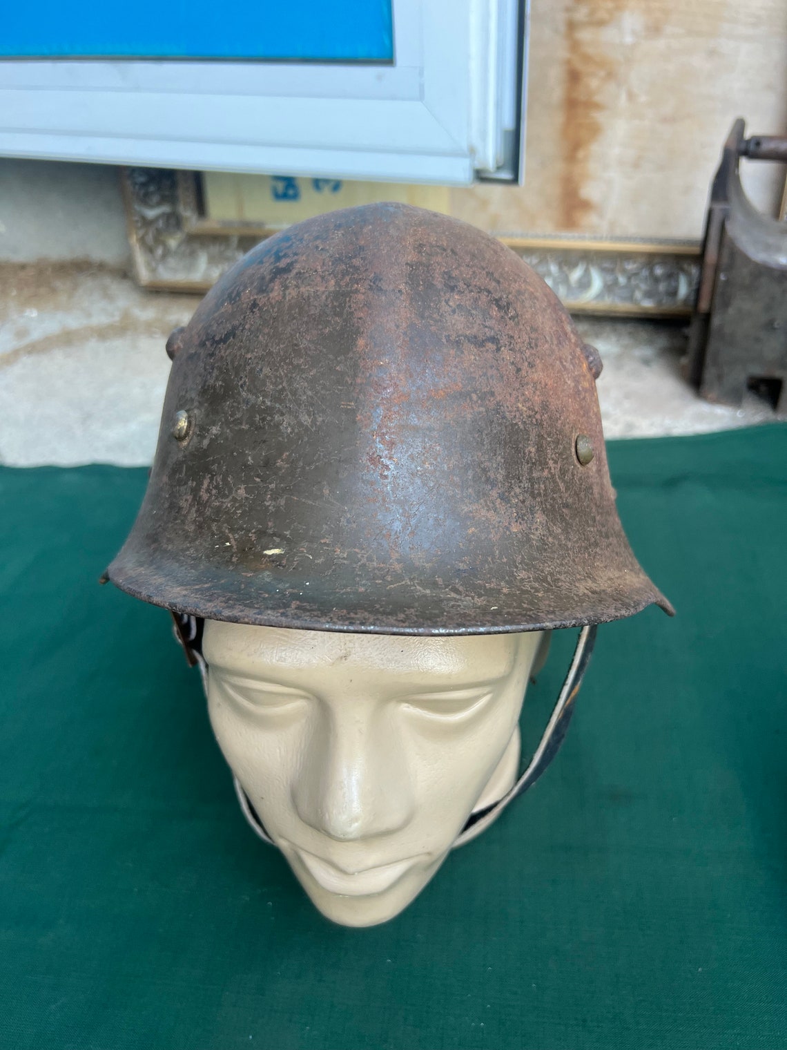 Vintage Military German Type Helmet M36 Produce for Bulgarian Army Gift ...