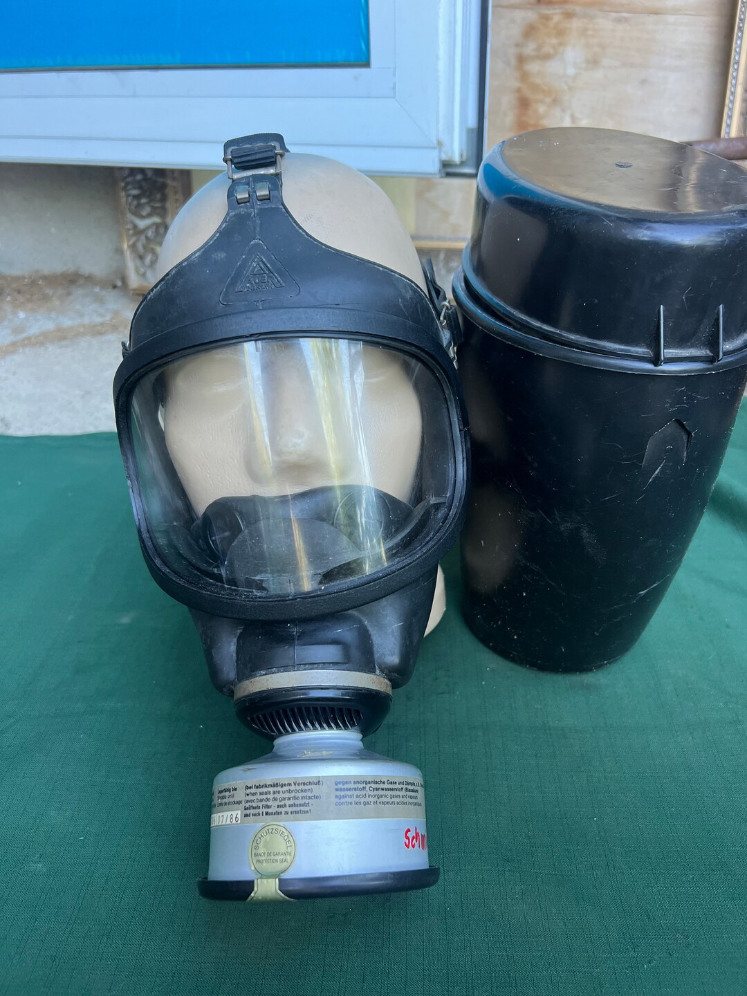 Vintage Germany Auer Gas Mask - Etsy