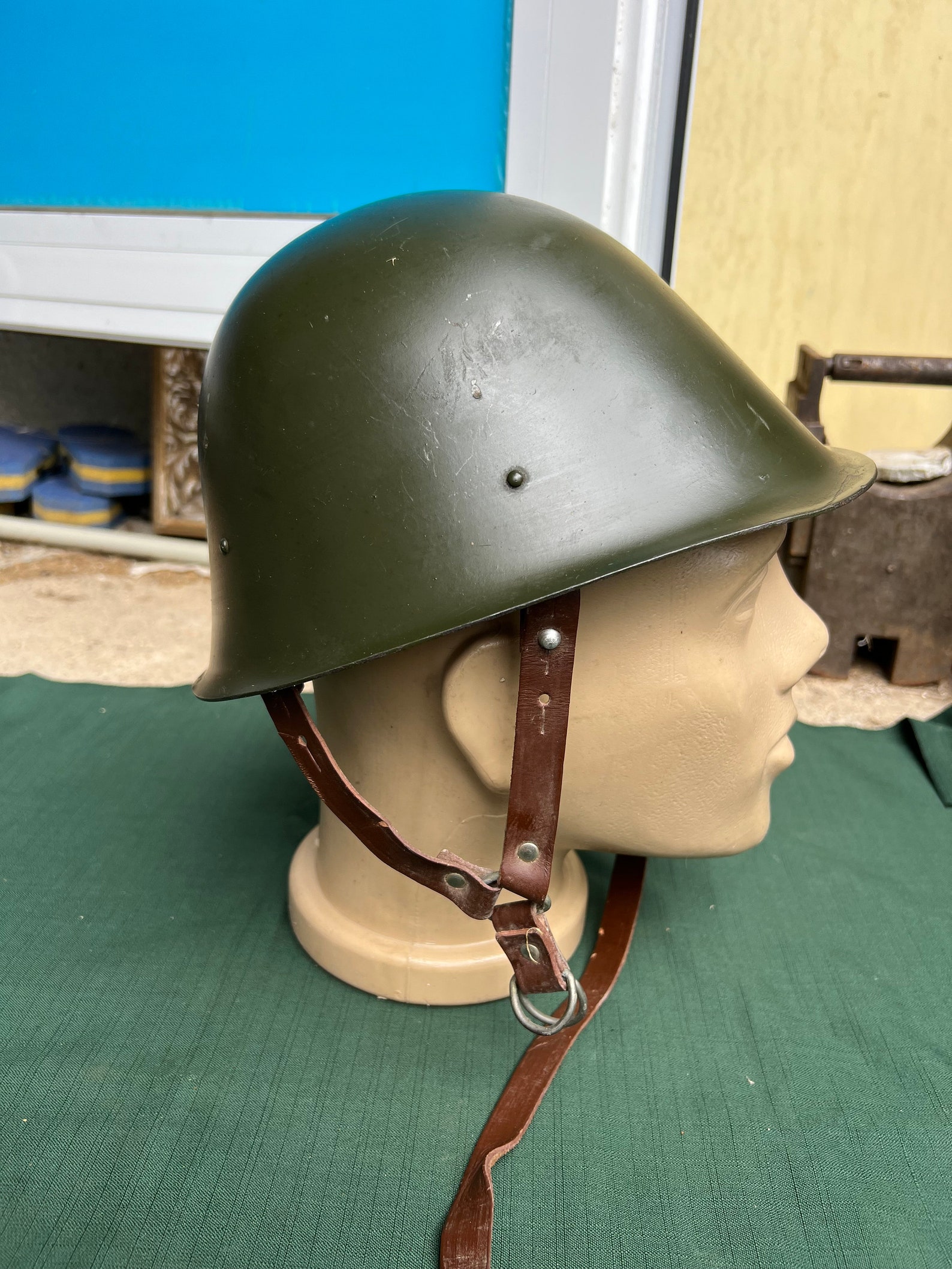 Vintage Military Romania Helmet 1985s - Etsy