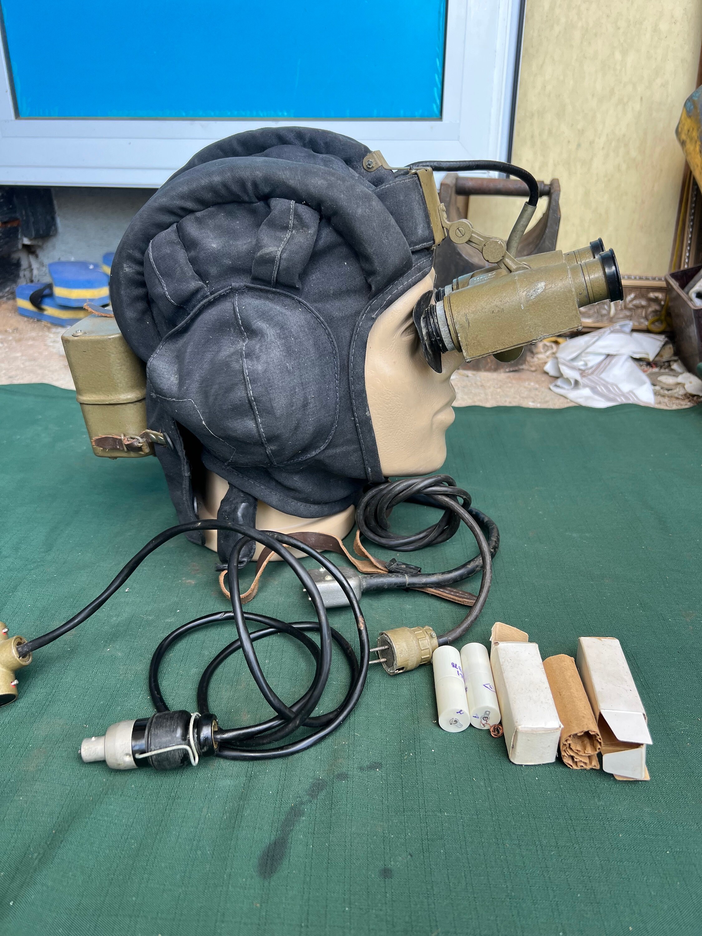 Soviet CCCP USSR Night Vision Googles for Tank Driver Complete Set ...