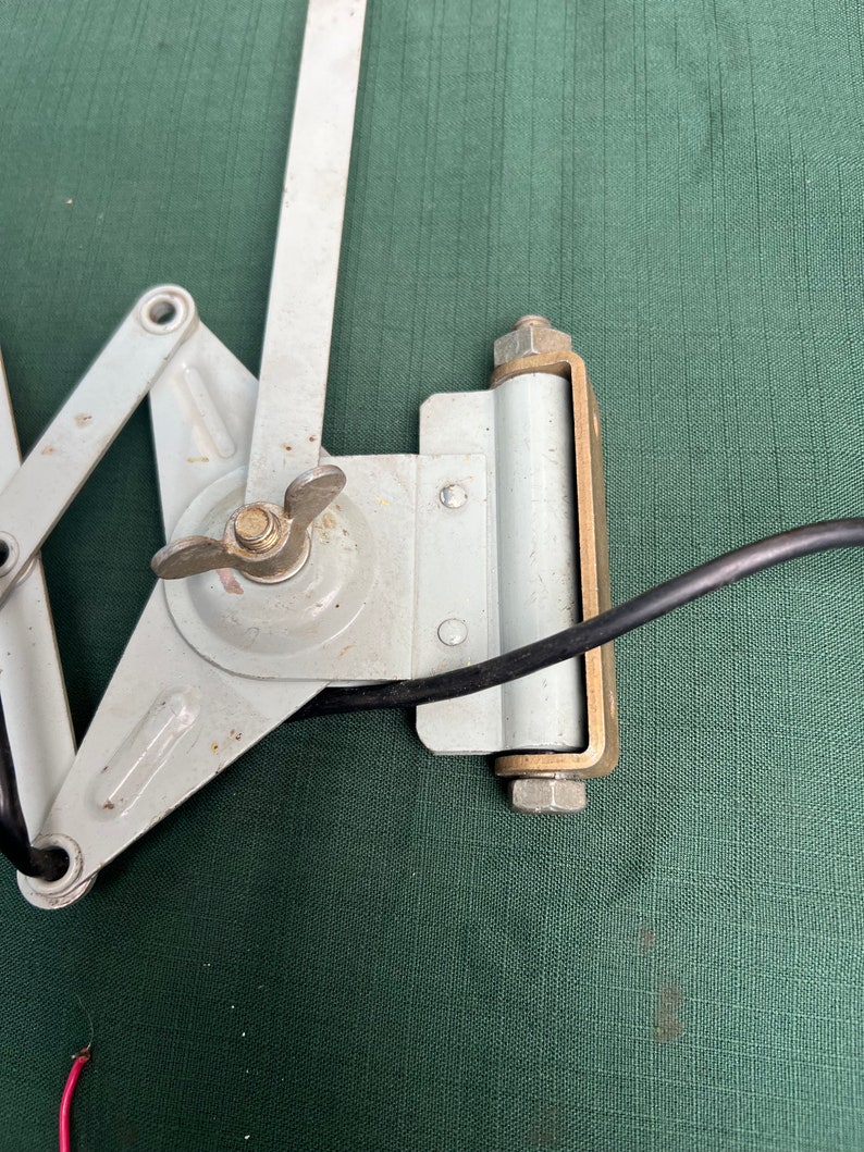 Vintage Industrial Machine Age Scissor Extension Wall Lamp - Etsy