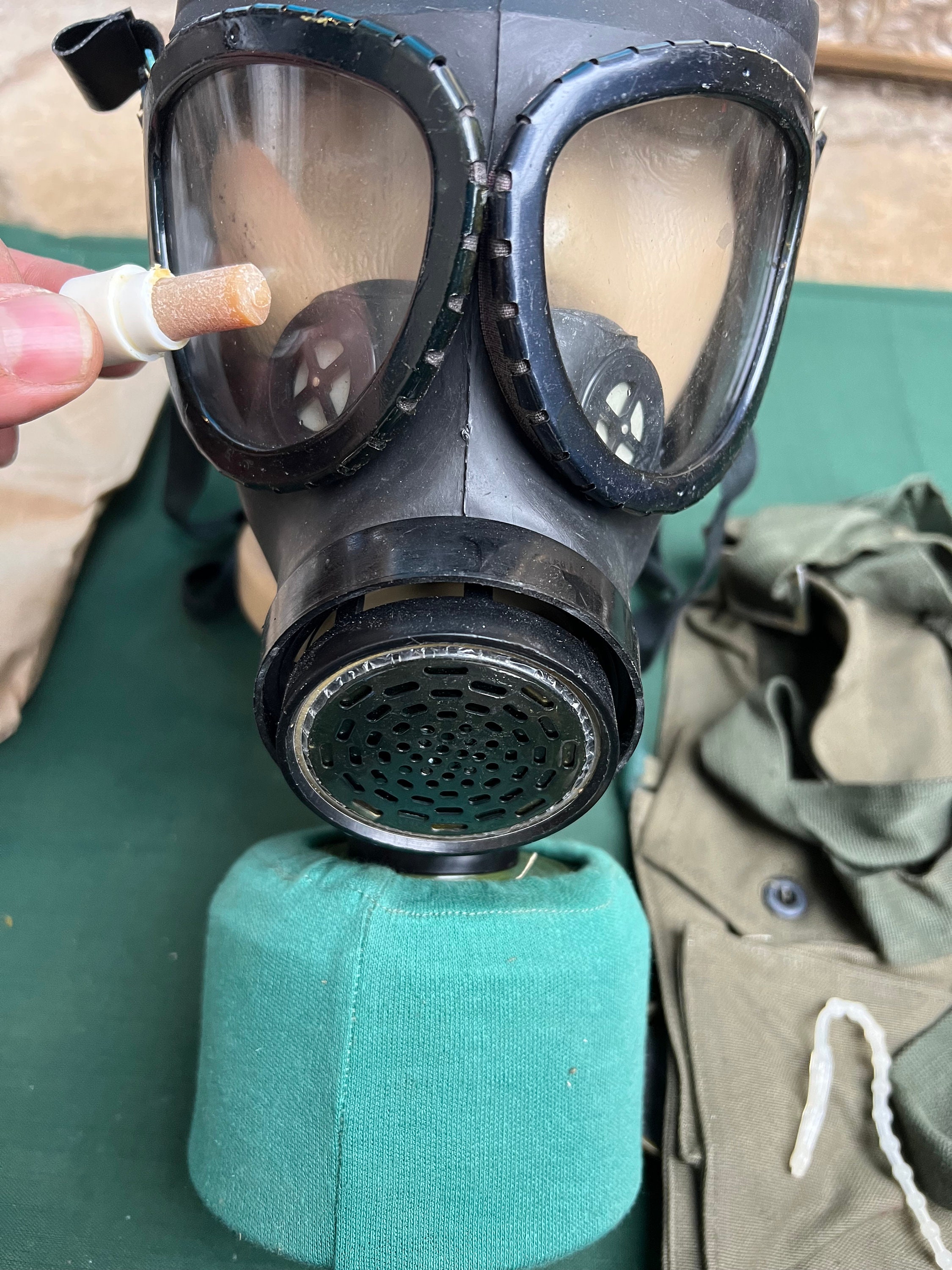 Military Gas Mask,army Gas Mask,black Rubber Mask,scary Mask,halloween ...