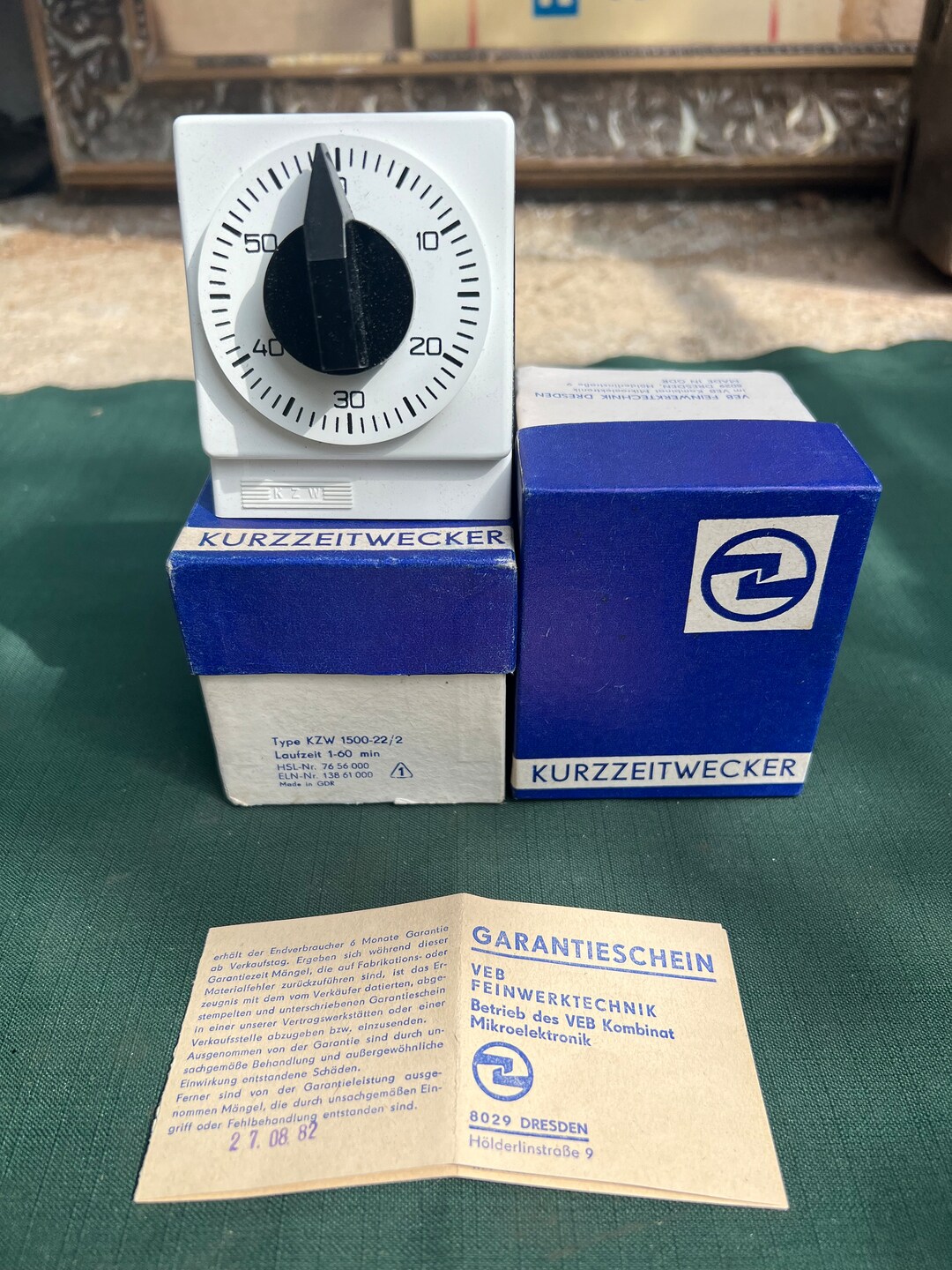 Beautiful Vintage Short-term Clock / Egg Timer / Timer by Kienzle From ...