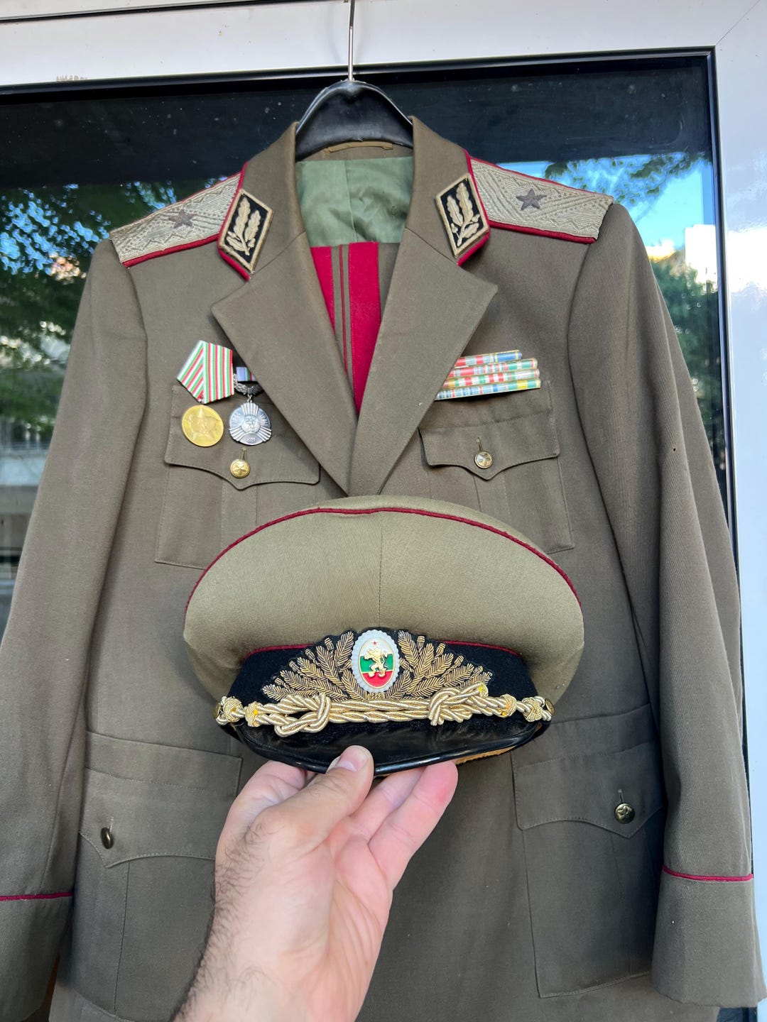 Vintage Bulgarian Army General Uniform - Etsy