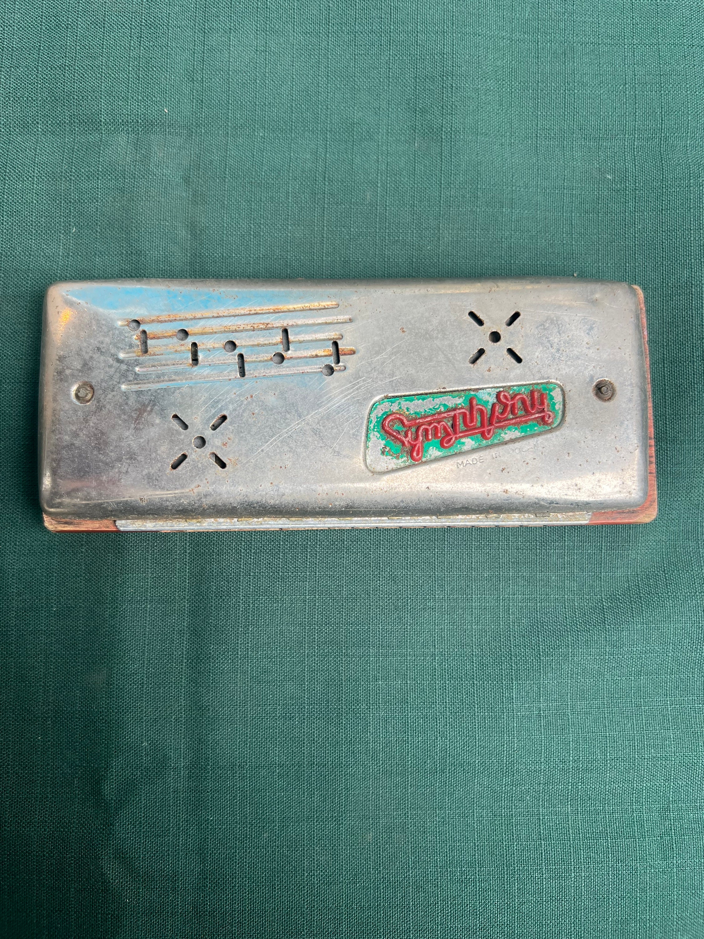 Vintage Harmonica Vintage Polish Harmonica,old Working Harmonica,small ...