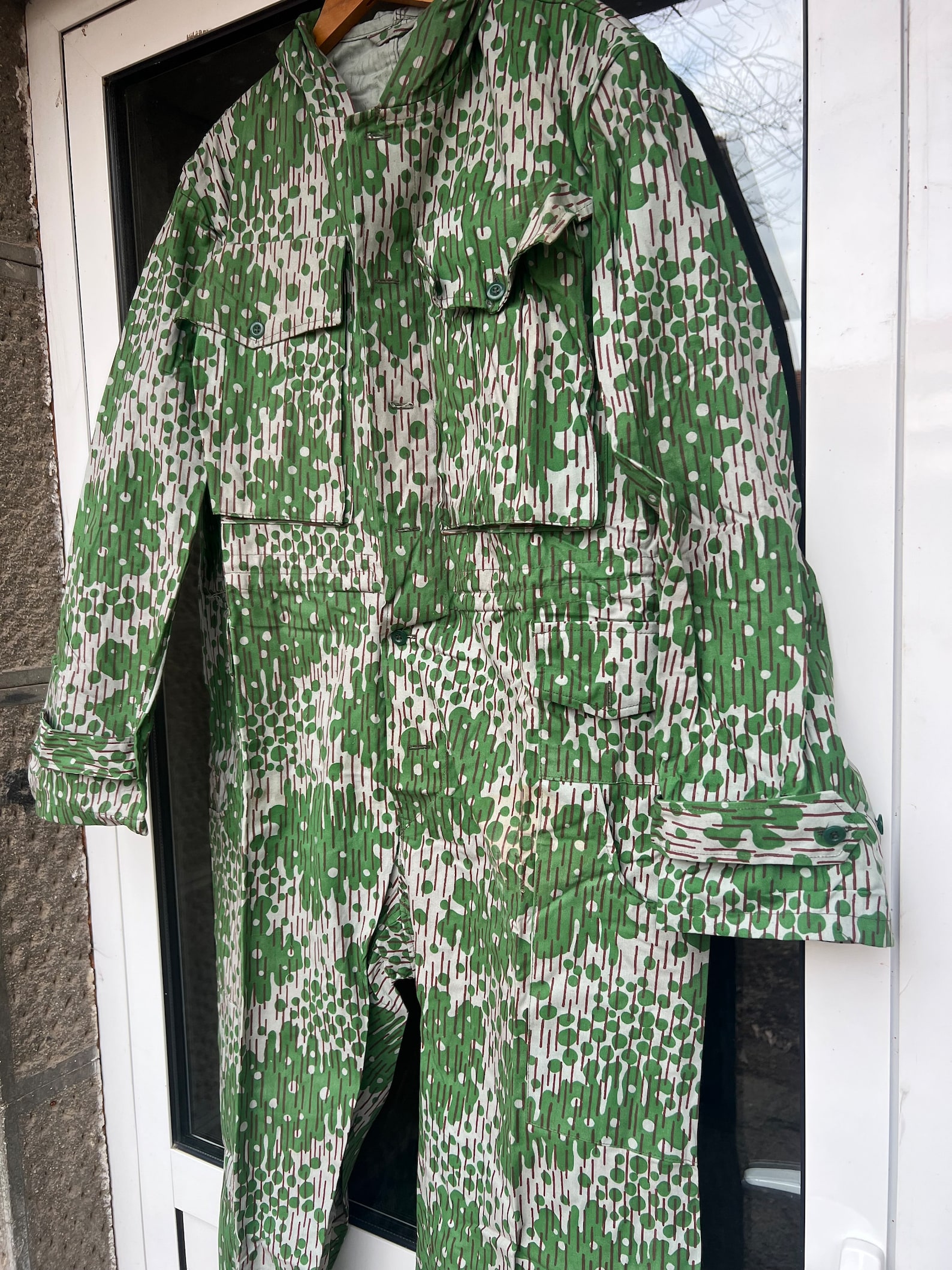Vintage Bulgarian Army Camouflage Suit Coverall Jumpsuit 1963s - Etsy