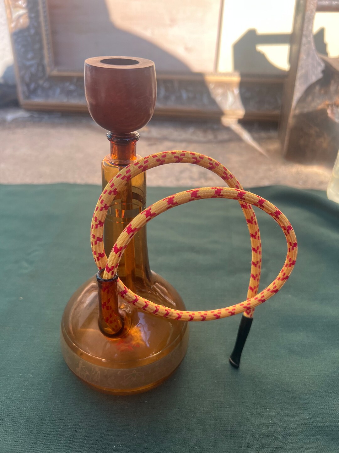 Vintage, 1970s Antique Glass Hookah From Japan - Etsy