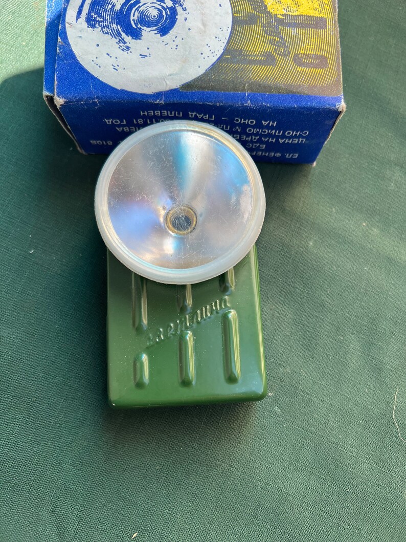 Vintage Military Flashlight//personal Military Flashlightnal/bulgarien ...