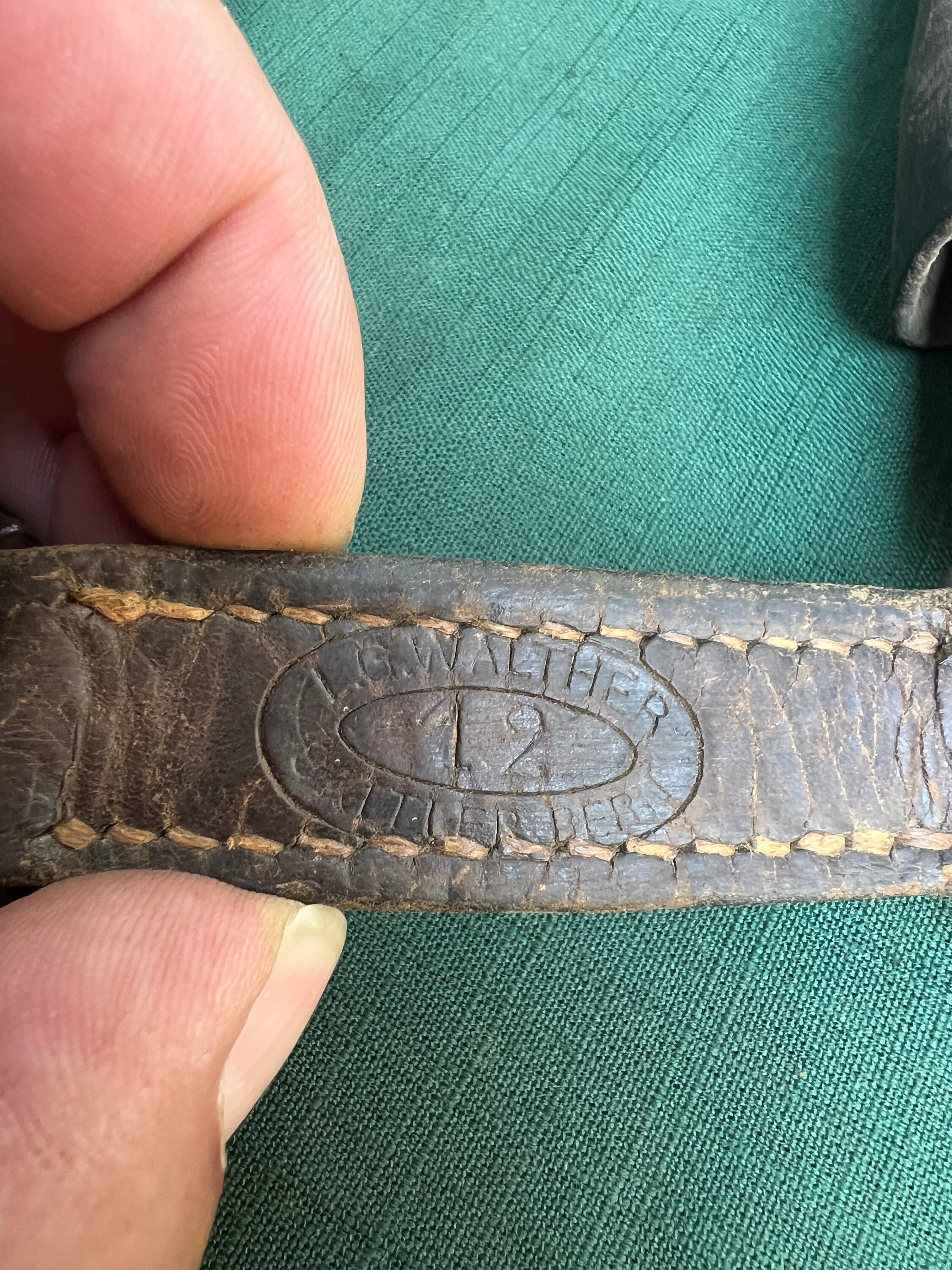 Swiss Army Ammo Pouch Leather Belt Bag Cartridge Case Schmidt-rubin - Etsy