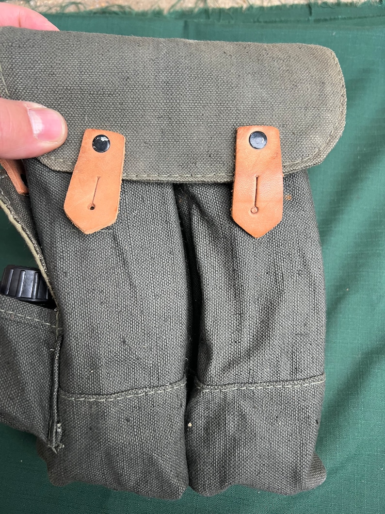 Bulgarian AK47 Ammo Bag With 4 Cells for 4 Mags Pouch Kalashnikov Rifle ...