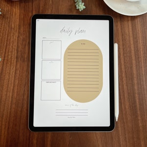 Digital Planner - Printable Planner - to Do List - PDF - Daily Plan ...