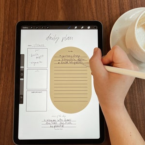 Digital Planner - Printable Planner - to Do List - PDF - Daily Plan ...