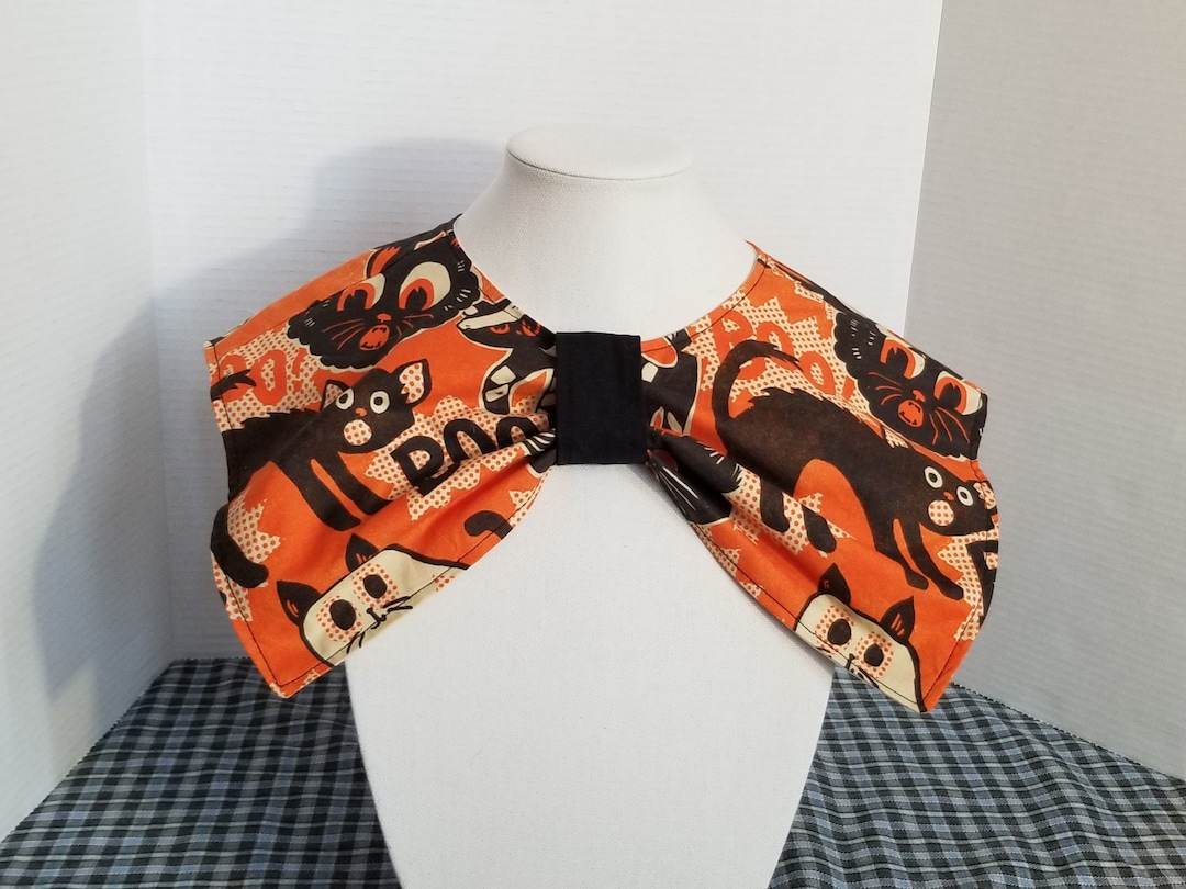 Vintage Boo Oversized Bow Collar, Women's Detachable Collar - Etsy