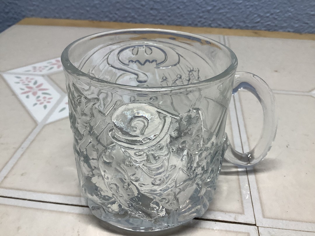 The Riddler Batman Forever Mcdonalds Glass Mug 1995 Made in USA. DC ...