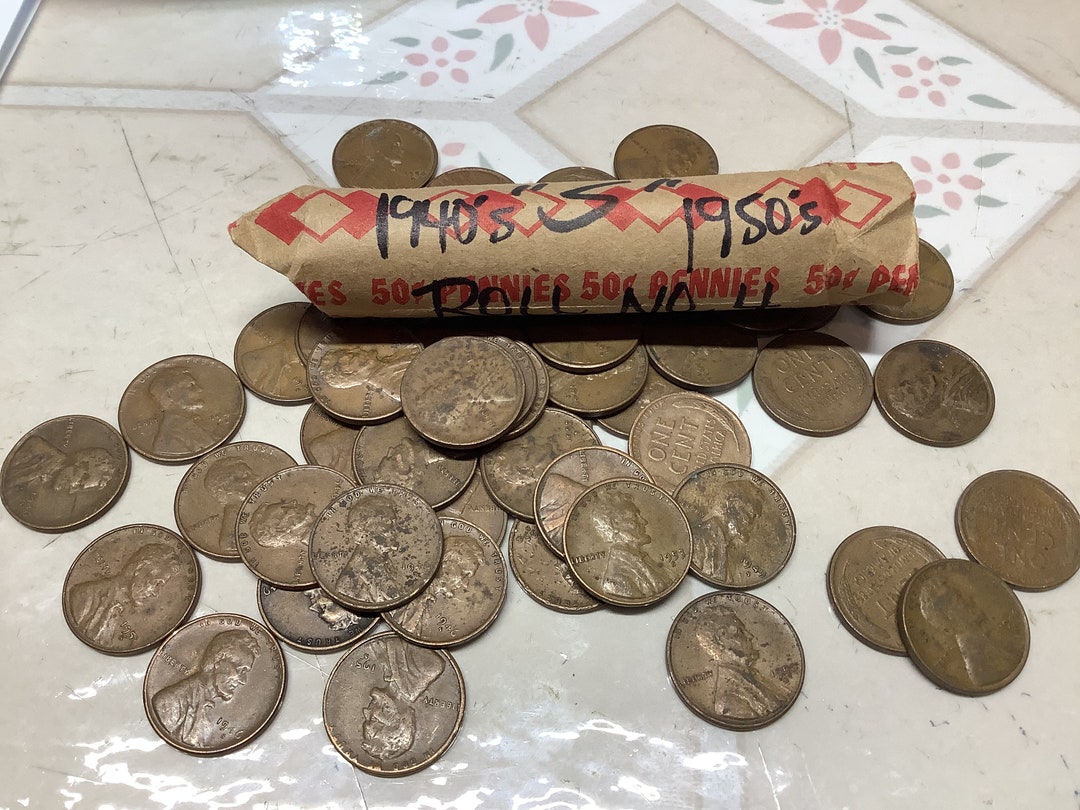 12 Cents Ea. ALL S-mint Wheat Pennies 1940’s and 50’s San Francisco ...