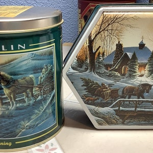 Terry Redlin Collectable Tins.made Back in the 1990’s and Are Beautiful ...