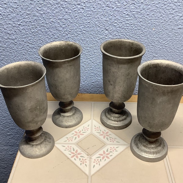 Pewter Goblet - Etsy