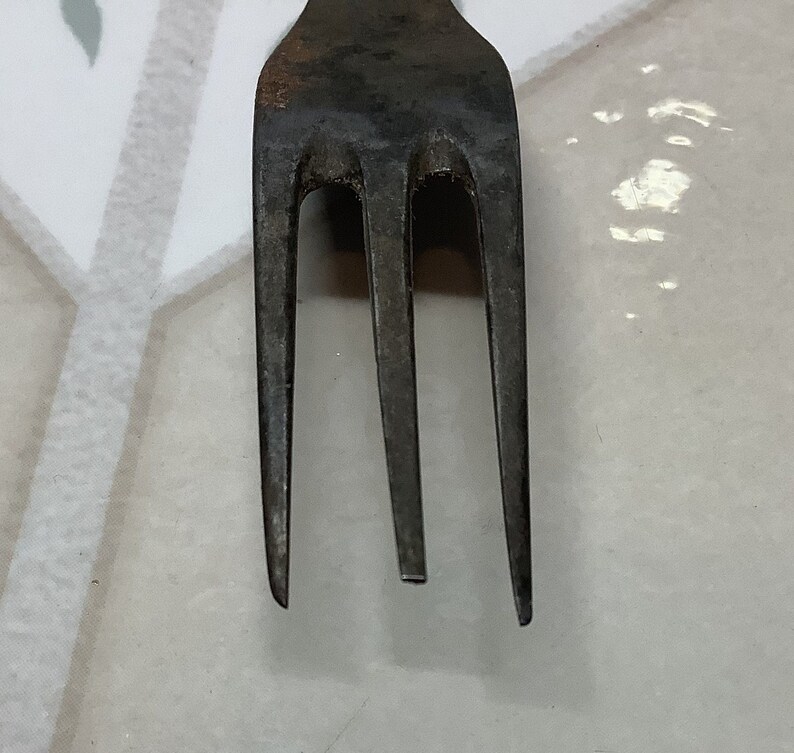Civil War Wooden and Metal Fork. Found in a House Built in - Etsy