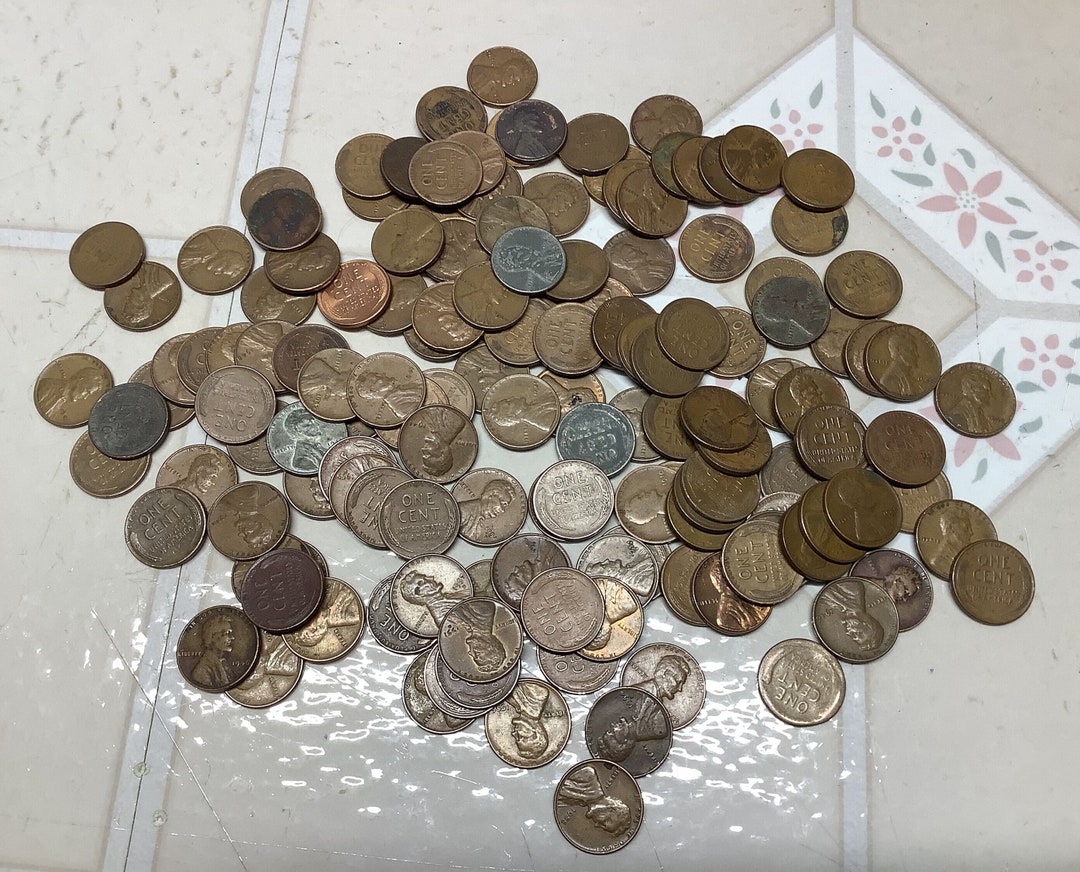 6 Cents Ea. Wheat Pennies 1910’s 20’s 30’s 40’s & 50’s Over 150 All 3 ...