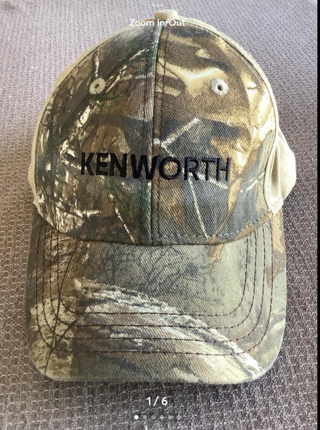 Kenworth Camouflage Truckers Hat ‘the Worlds Best Since 1923’ From Dri ...