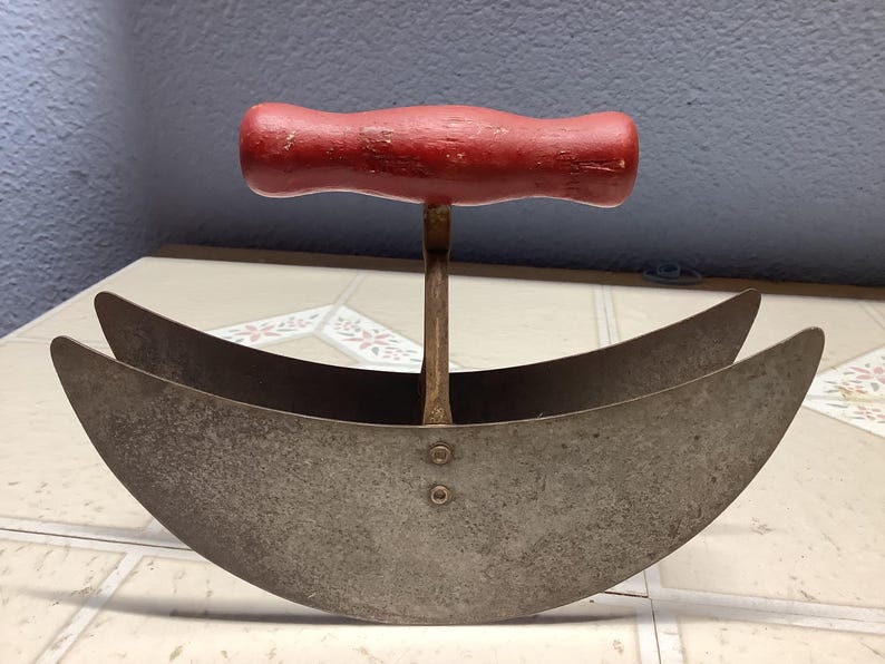 Set of 2 Hand Choppers Circa 1950’s or Earlier Used for Baking, Cutting ...