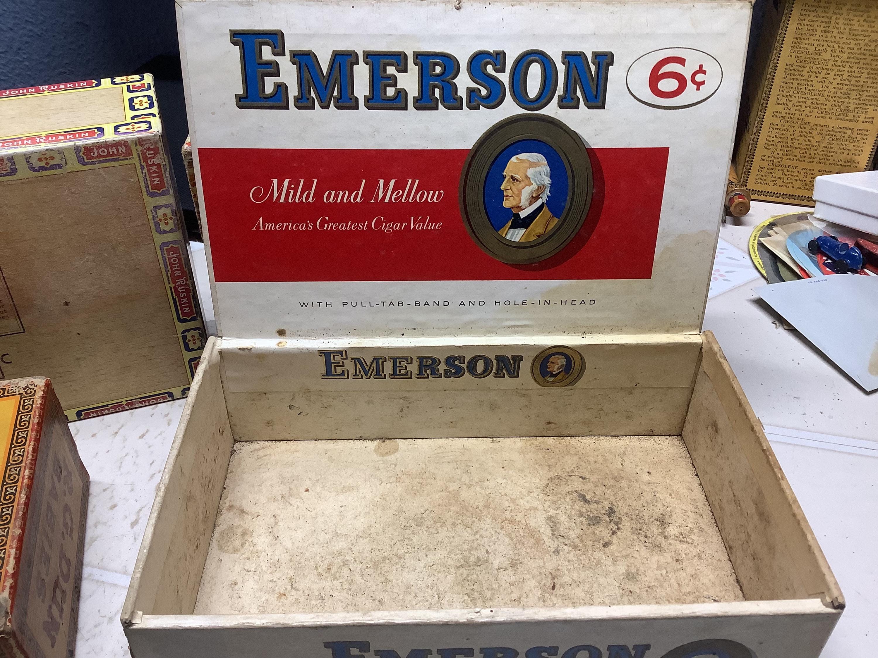 Cigar Boxes YOUR Choice Vintage Circa 1930’s Era (r.g.dun)-(john Ruskin ...