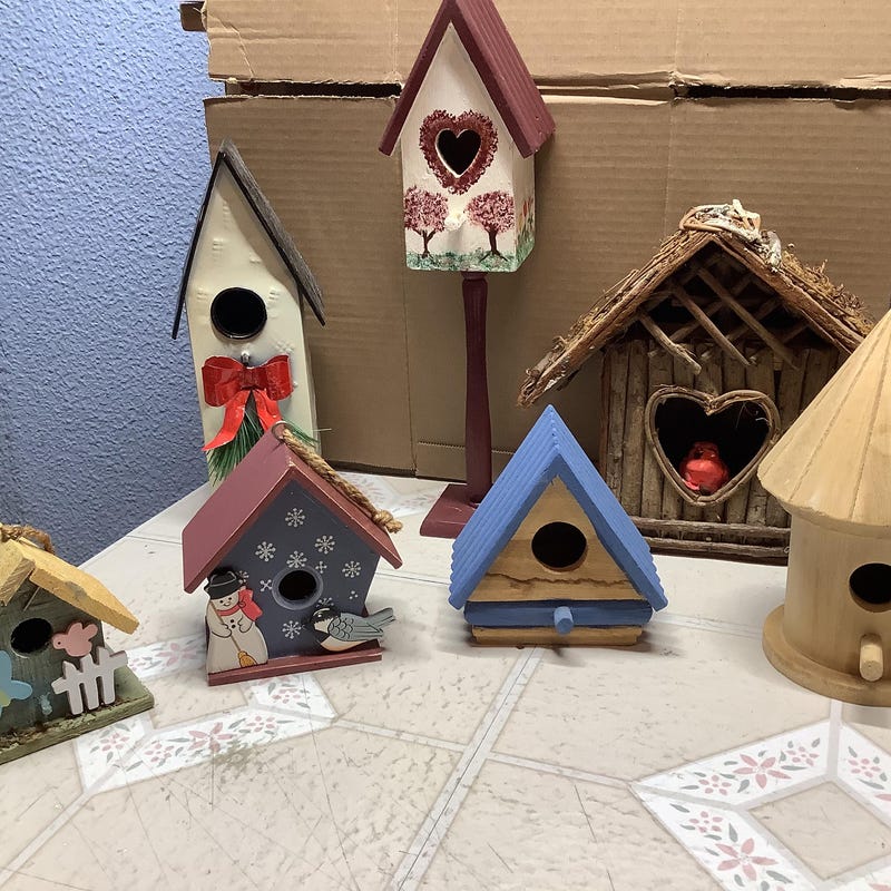 Metal Mini Birds - Etsy