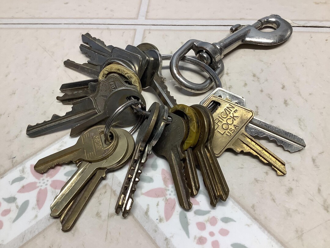 Set of 20 Old Keys From the 1980’s When We Moved to Our New Ace ...