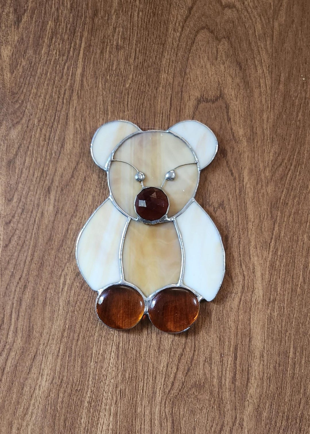Bear Decoration Stained Glass - Etsy