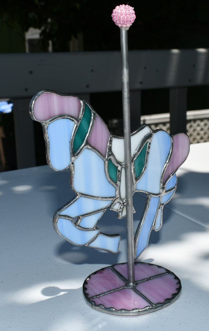 Carousel Horse Stained Glass - Etsy