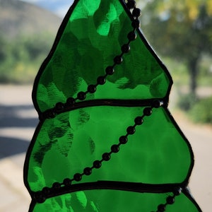 Tree #1 Stained Glass Decoration - Etsy
