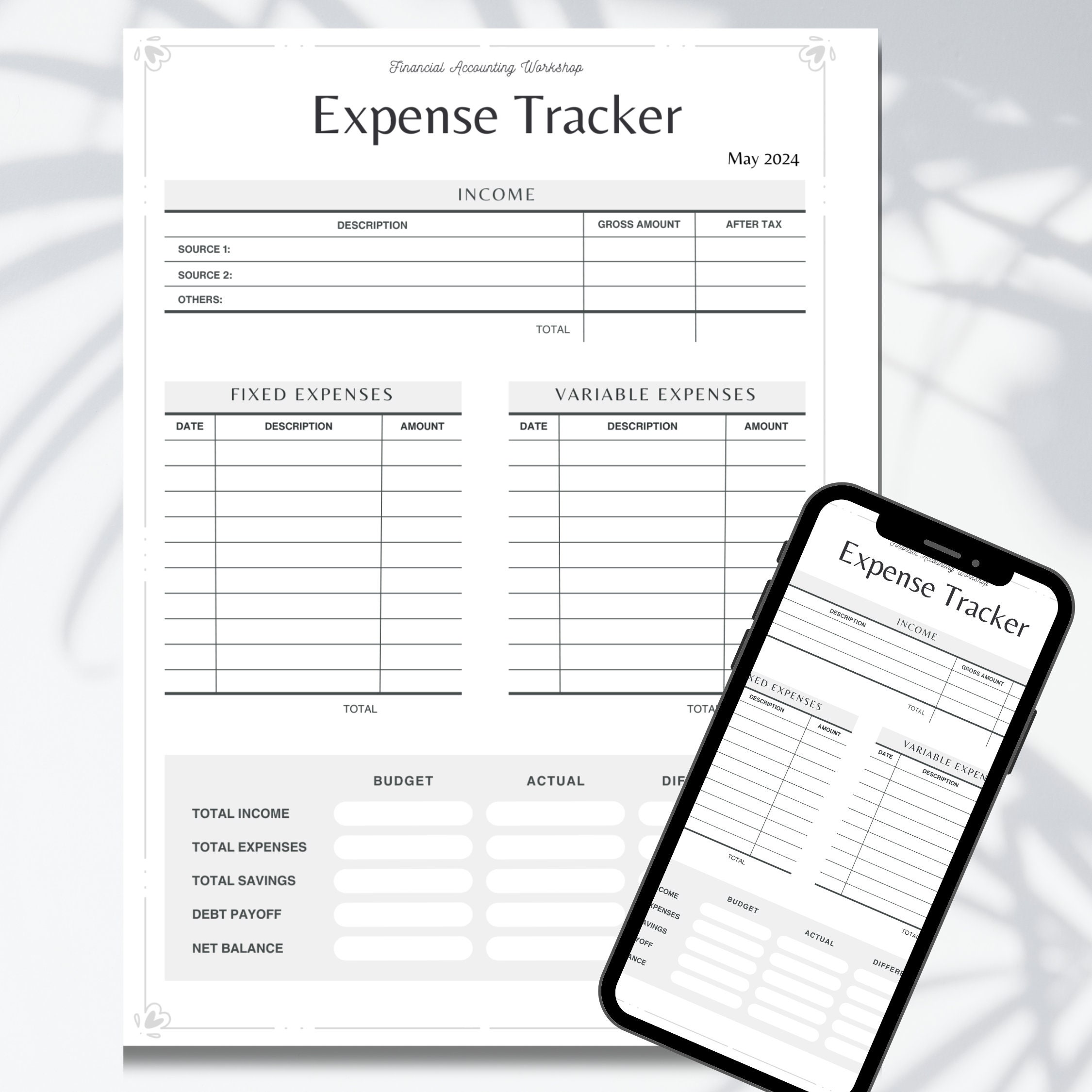 Expense Tracker for Events, Travel and Business Financial Planner ...