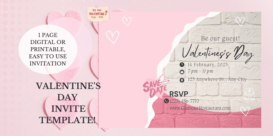2024 Romantic Dinner Invitation Dinner Invite Party, Event, Restaurant ...