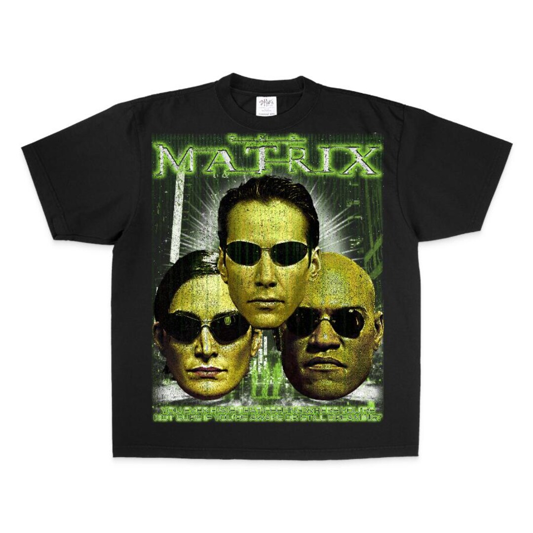 The Matrix Rap Tee Vintage the Matrix Movie Shirt, Neo Morpheus Sci-fi ...