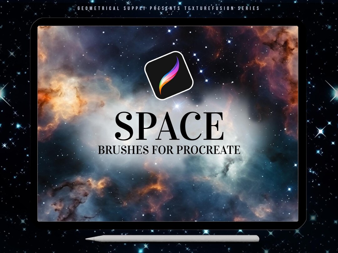 Procreate - Space Brushes - Galaxy, Stars, Planets, Procreate Space Texture Brushset - Etsy