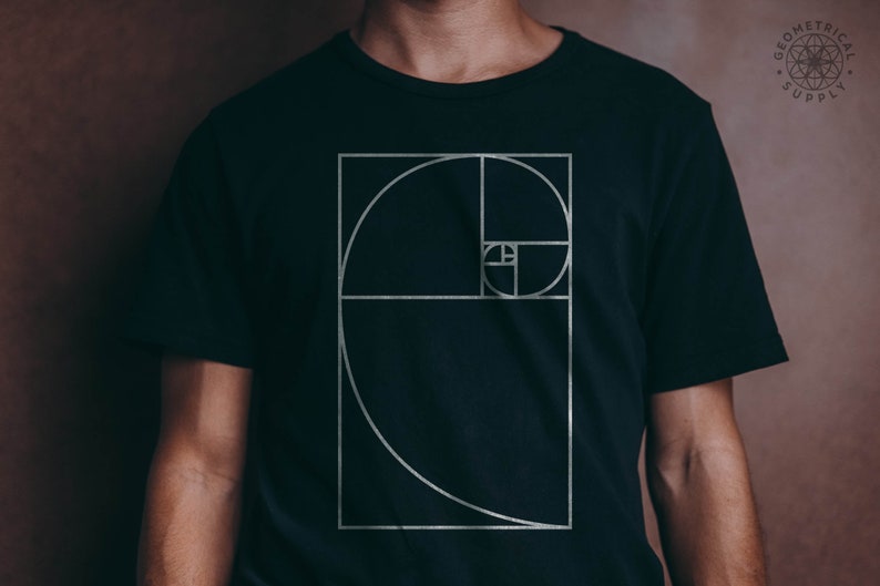Fibonacci SVG Golden Ratio Sacred Geometry Fibonacci - Etsy