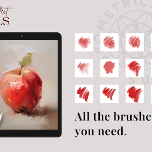 Procreate - Perfect Oil Paint Brushes - Abstract Oil Brush Set for ...