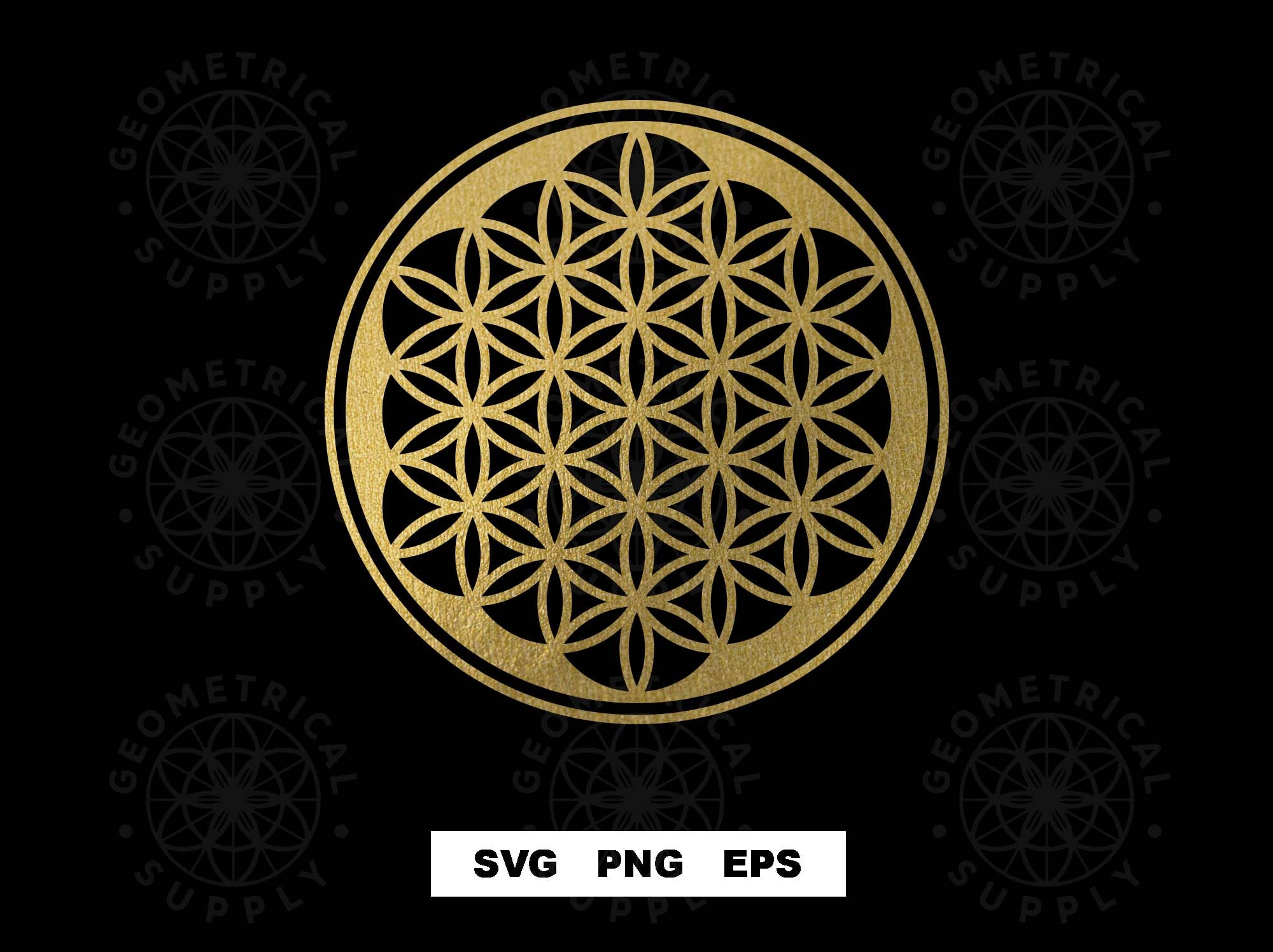 Flower of Life SVG File SVG Vector Mandala Vector Files - Etsy UK
