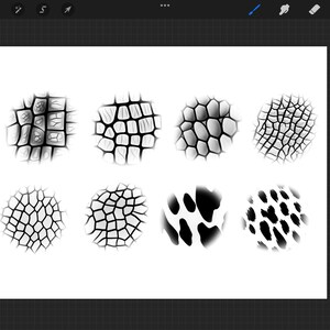Procreate - Animal Print Pattern Brush Set - Etsy