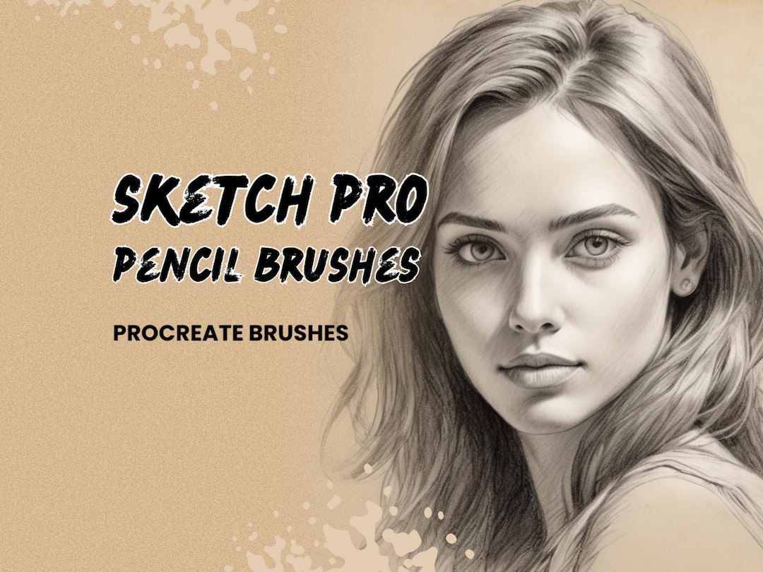 Procreate - Sketch Pro Pencil Brushes - Pencil Brush Set for Procreate - Etsy