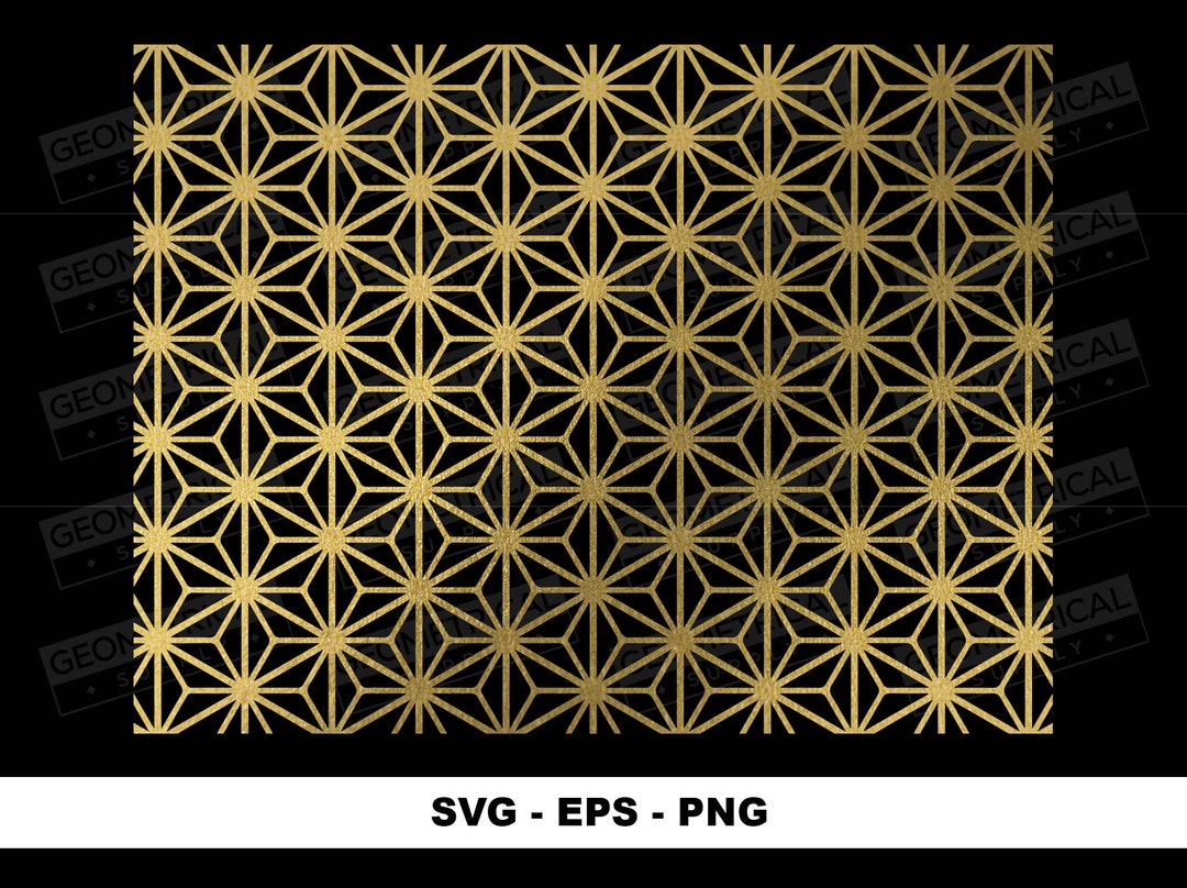 Geometrical Seamless Pattern, Svg, Eps, Png, Instant Download, Cutting ...