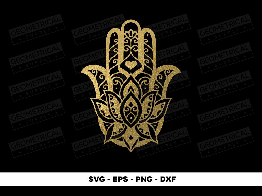 Hamsa Hand SVG, Hand Fatima SVG Mandala SVG, Evil Eye Protection ...