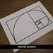 Fibonacci SVG, Golden Ratio, Sacred Geometry, Fibonacci Spiral, Cut ...