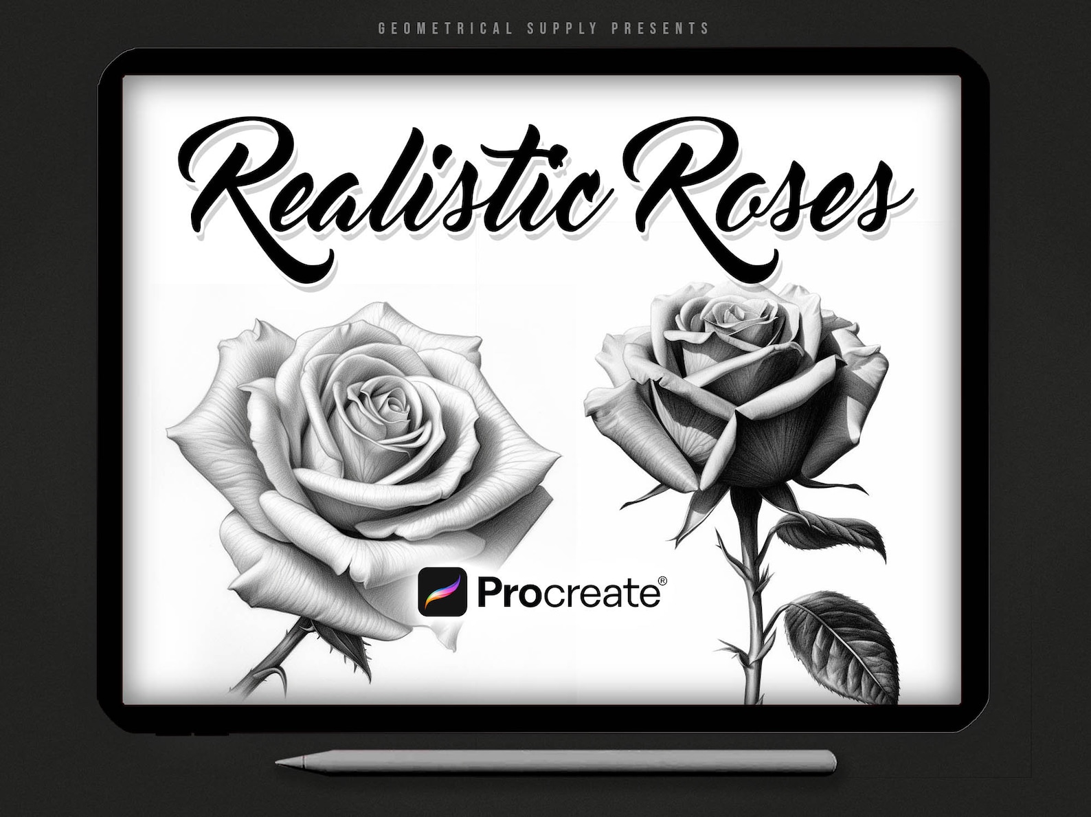 Procreate Realistic Roses Rose References Procreate - Etsy