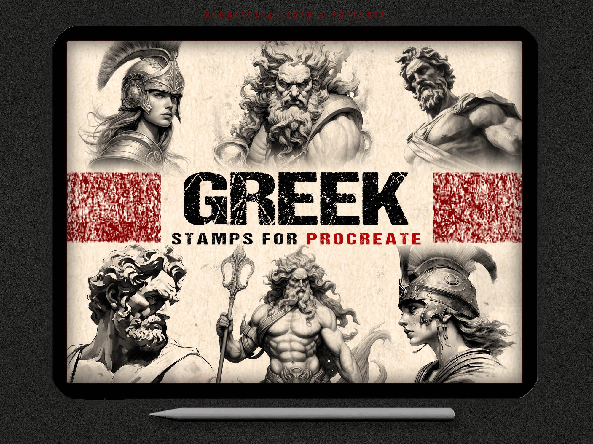 Procreate Greek Gods Tattoo Designs Greek and Roman - Etsy UK