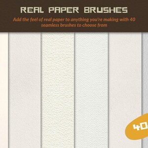 Procreate Paper Texture Brushes: Realistic Watercolor Canvases (digital ...