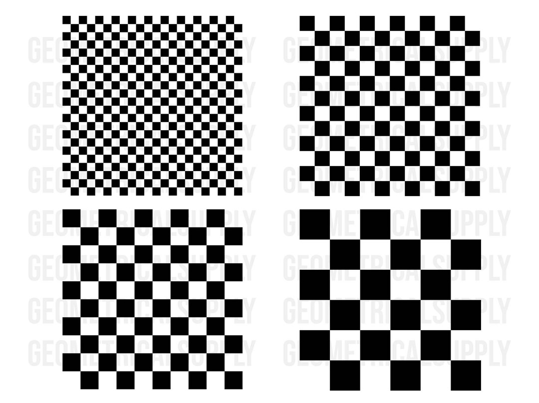 Checkered Pattern SVG, Checkered Pattern Clipart, Checkerboard SVG File ...