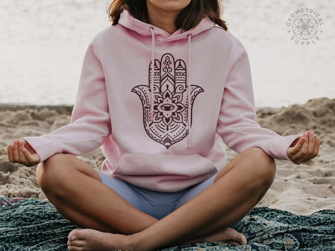 Hamsa Hand SVG Hand Fatima SVG Mandala SVG Evil Eye - Etsy