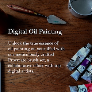 Procreate - Perfect Oil Paint Brushes - Abstract Oil Brush Set for ...